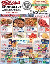 Grocery Specials Save Money at Bliss Shurfine in Manchester and ...